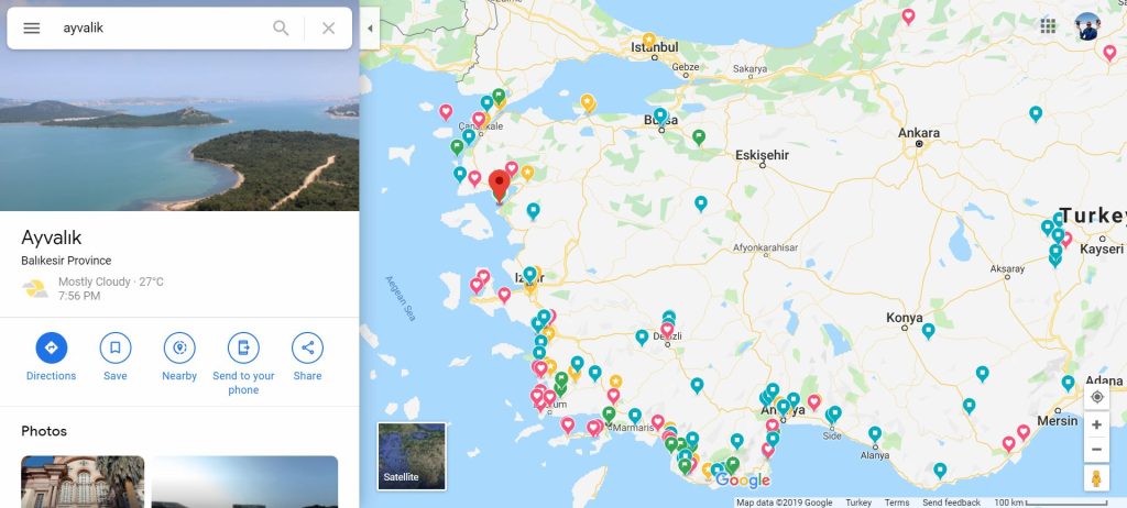 Ayvalik - Turkey - Information - GRANDPAcking