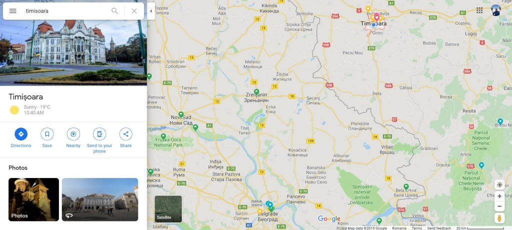 Timisoara - Romania - Information - GRANDPAcking